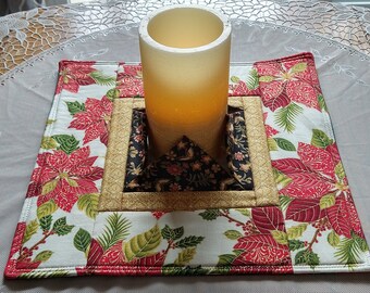 Quilted Friends Halloween Candle Mat Pattern Buttons and Ric - Etsy