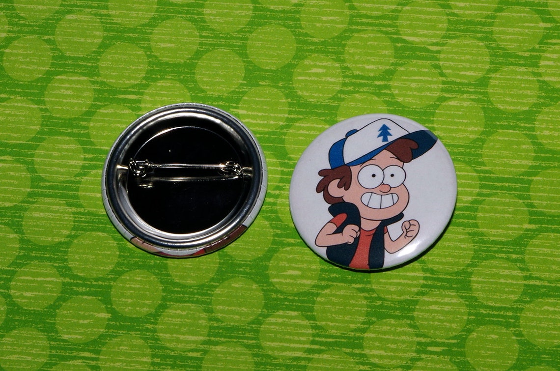 Dipper and Mabel Pin Buttons 37 Mm/146 - Etsy