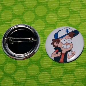 Dipper and Mabel Pin Buttons 37 Mm/1,46 - Etsy