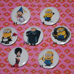 Minions Pin Buttons 37 Mm/1,46 - Etsy