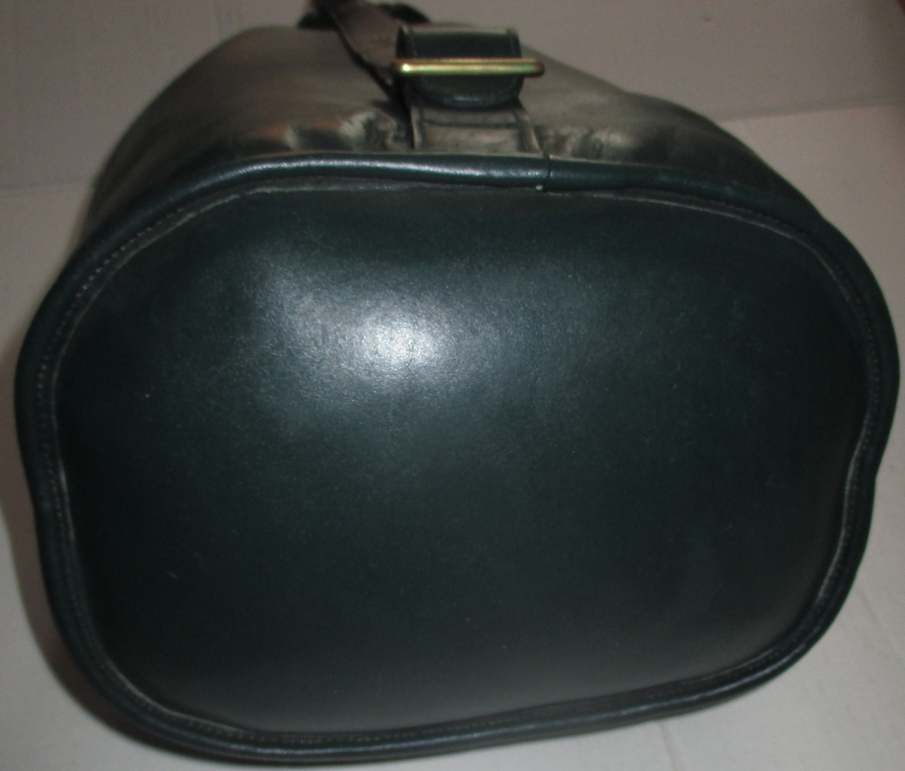 COACH Vintage the Sling Dark Green Leather Ruck Sack - Etsy