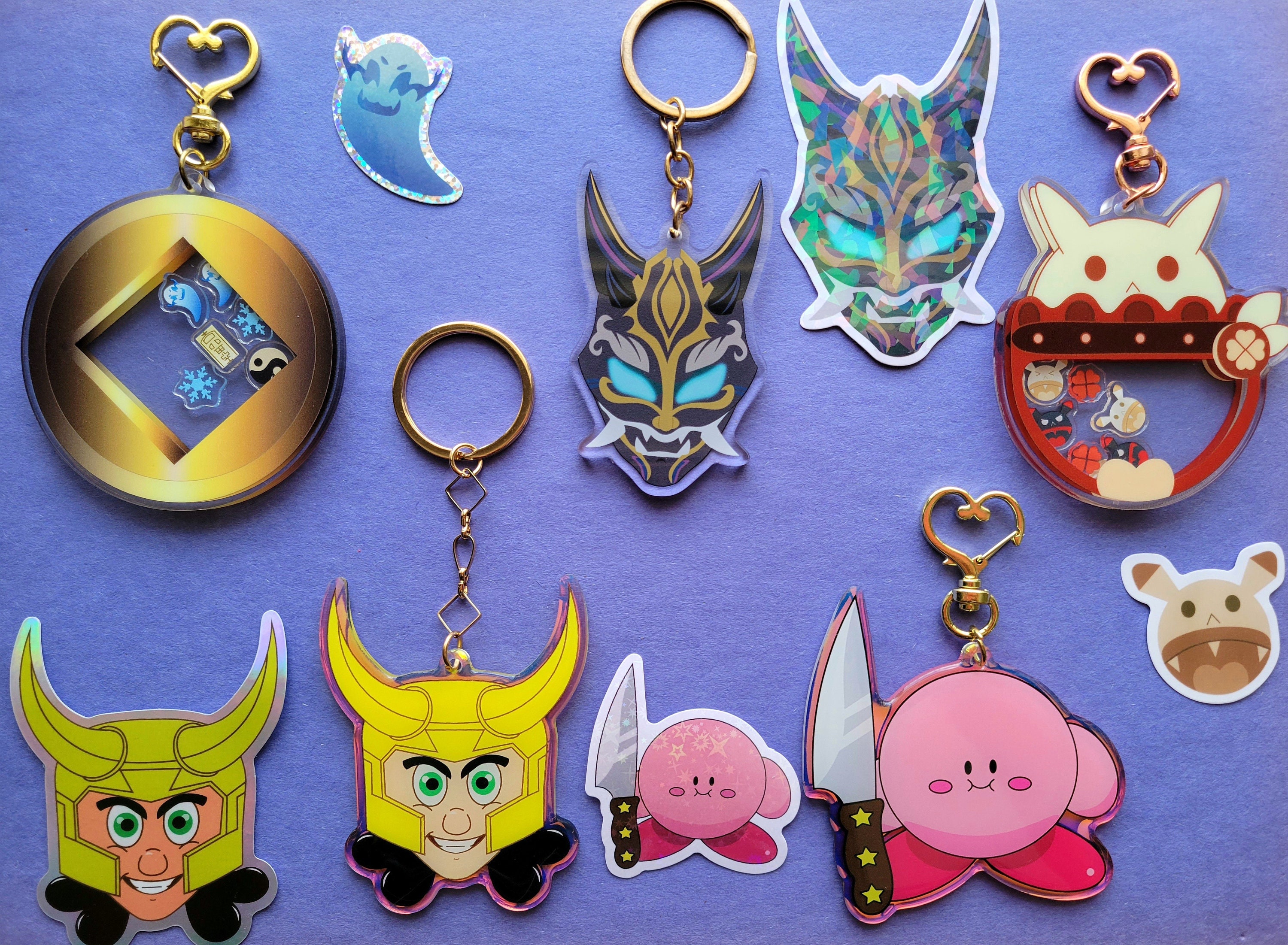 Genshin Impact Shaker Keychain / Qiqi Shaker Keychain Inspired | Etsy