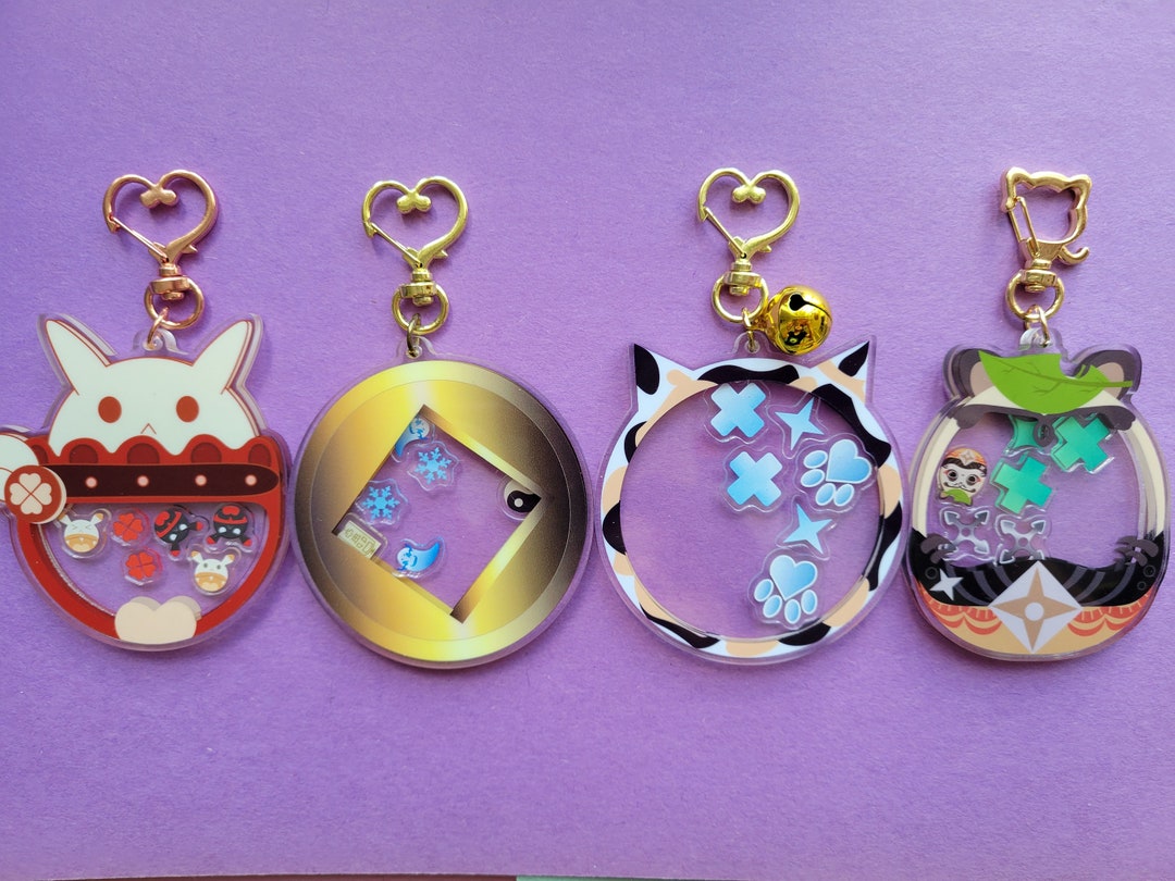 Genshin Impact Shaker Keychain / Qiqi Shaker Keychain Inspired / Klee ...