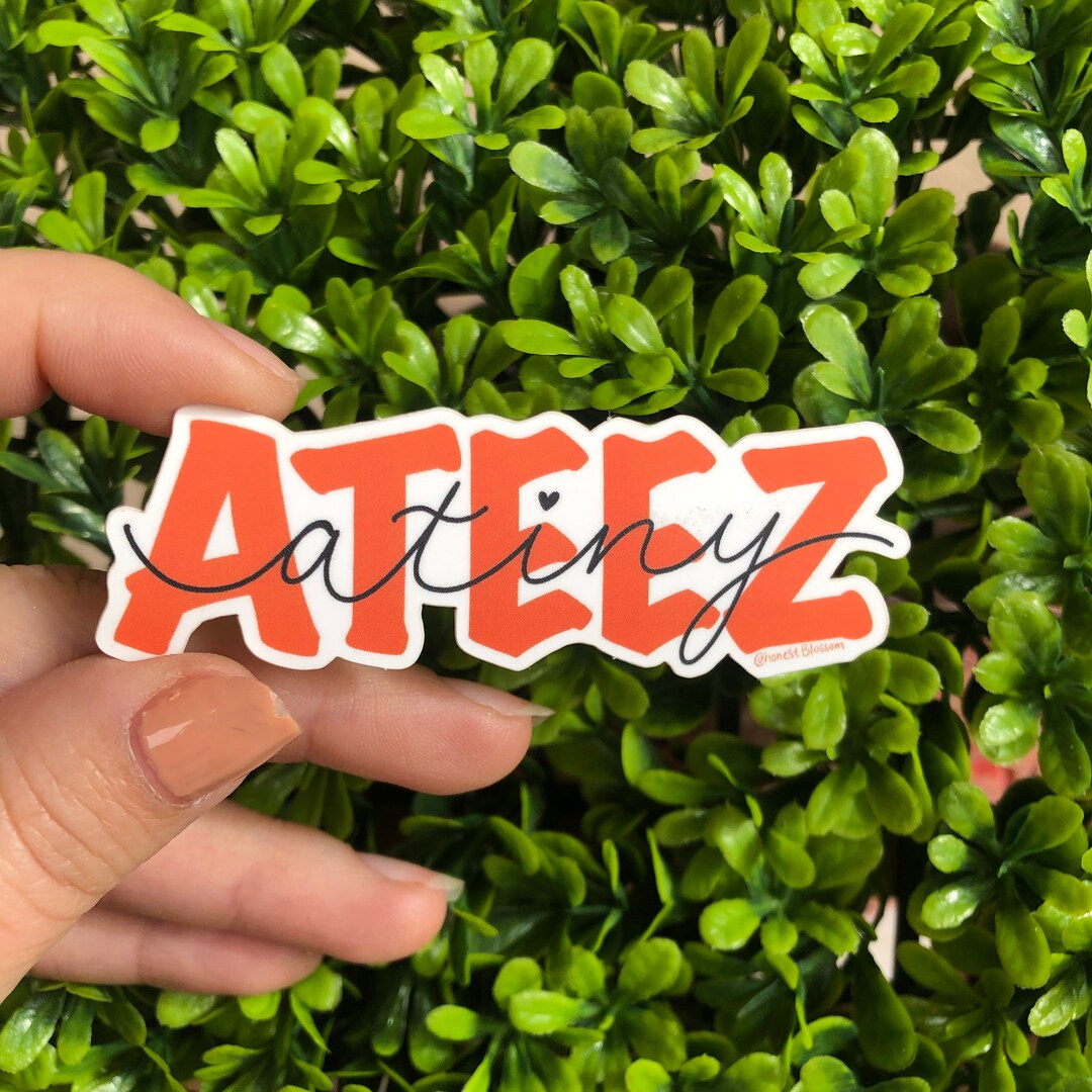 ATEEZ + Atiny Sticker | Die Cut - Etsy