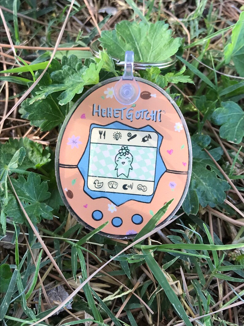 Hehetgotchi YEOSANG Hehetmon Theme Tomagotchi Acrylic Keychain - Etsy