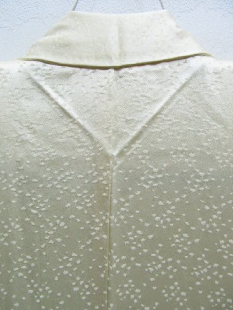 Kimono Vintage Kimono Flower Pattern Kimono Silk Komon - Etsy