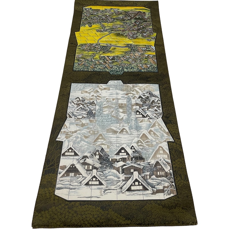 Japanese Table Runner - Etsy