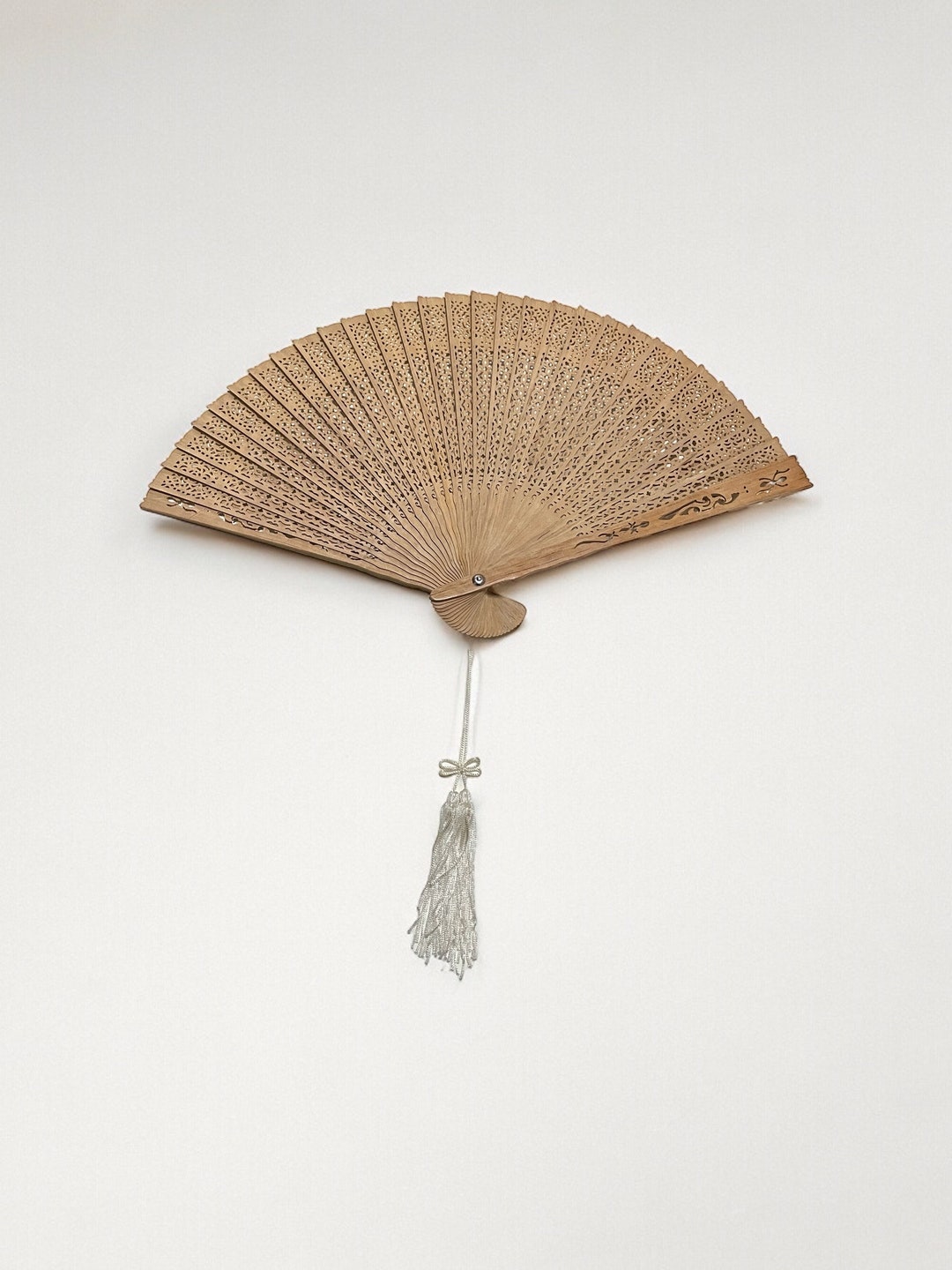 Vintage Wooden Folding Hand Fan, Sensu, Japanese Folding Hand Fan, Hand ...