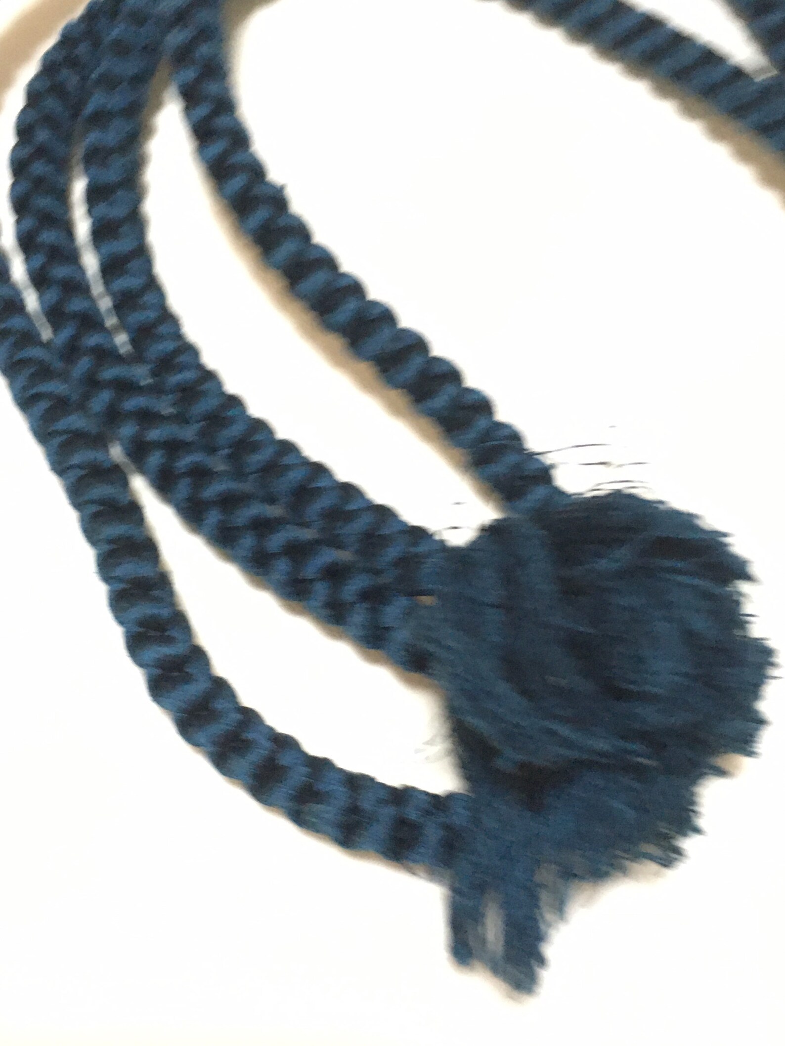 Vintage Obijime Japanese Cord Kumihimo Blue Woven Tie Belt - Etsy Hong Kong