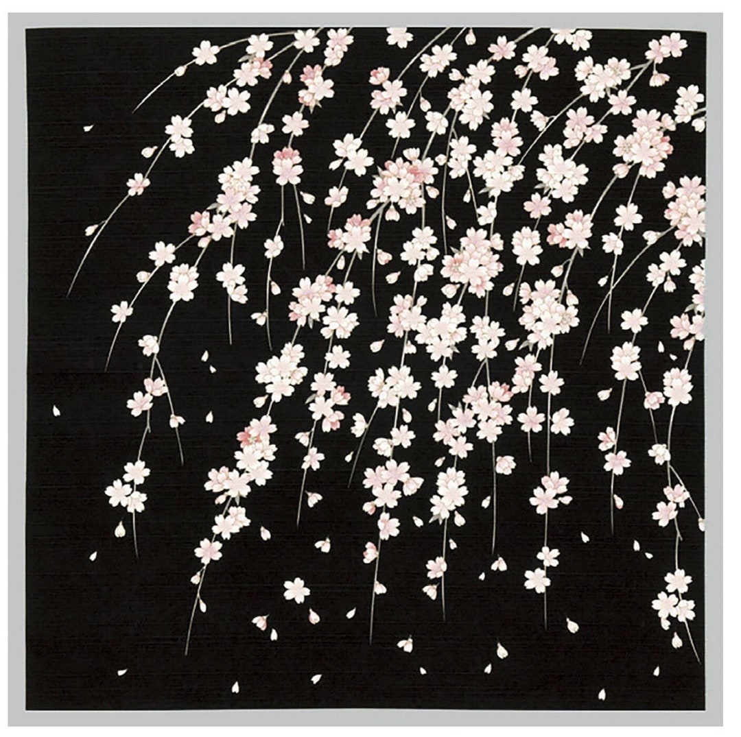 Furoshiki, Cherry Blossom Pattern Fabric, Wrapping Cloth, Japanese ...