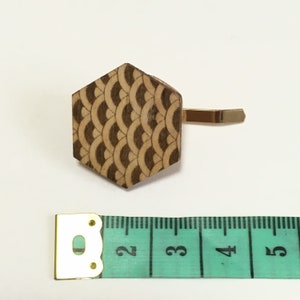 Set of 5 Japanese Traditional Pattern Hair Pin, Japanese Gift, Small ...