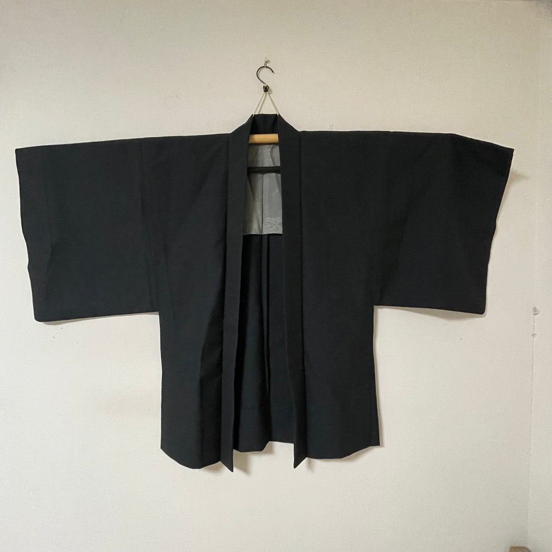 Haori for Men, Vintage Japanese Haori, Kimono, Kimono Jacket, Men's ...