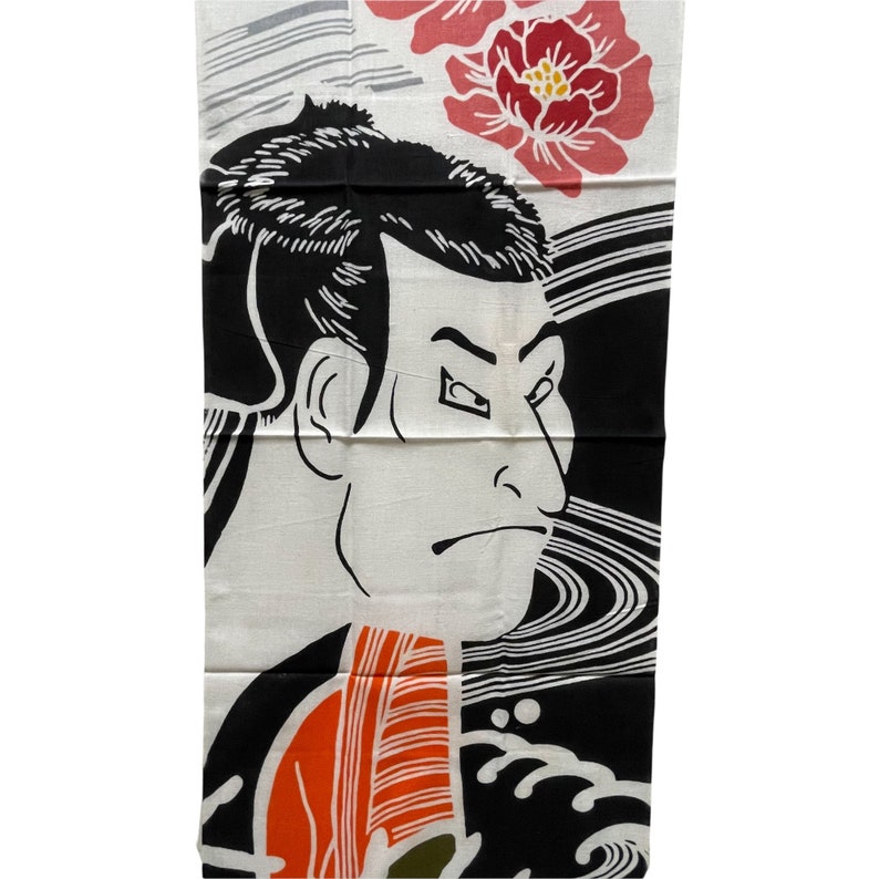 Tenugui Kabuki Pattern Wrapping Cloth Japanese Fabric - Etsy