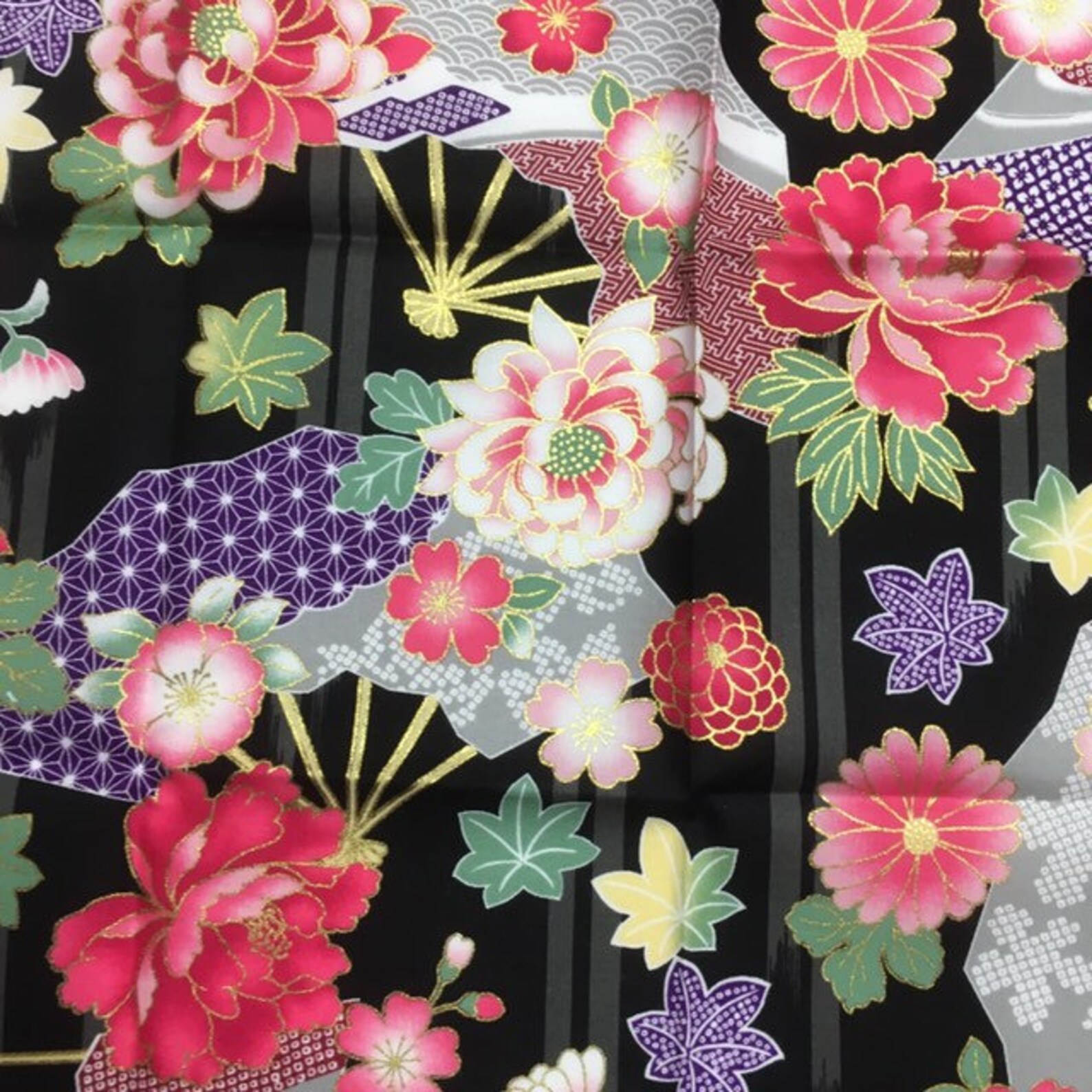 Furoshiki Japanese Fabric Furoshiki Headscarf Wrapping - Etsy