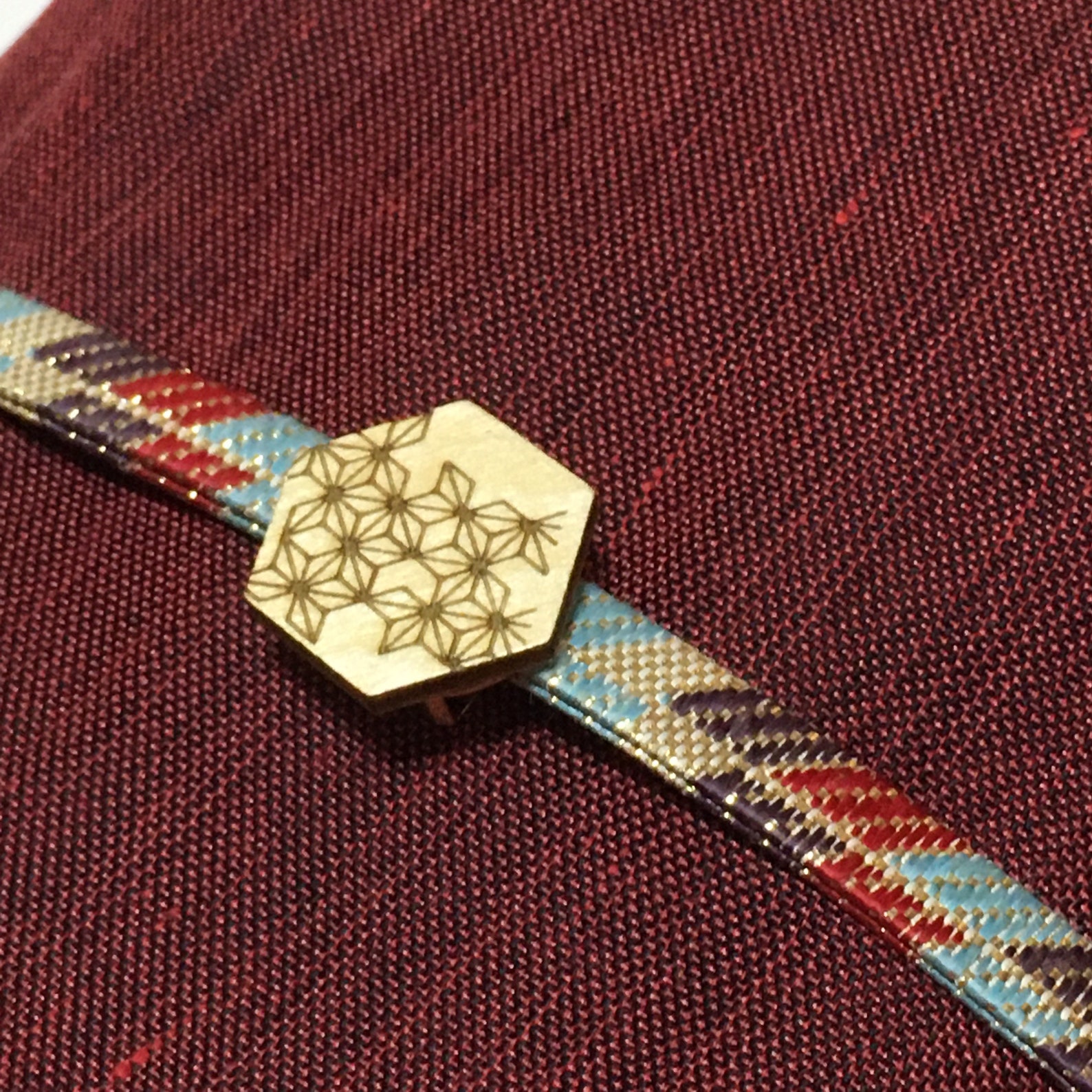 Wood Obidome Japanese wooden obidome ornament for obijime | Etsy