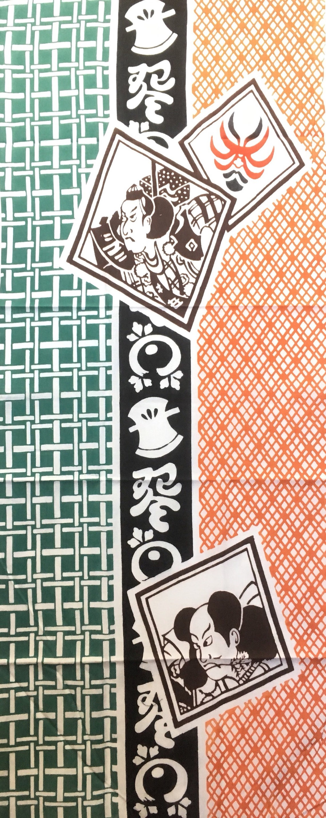 Tenugui Kabuki Fabric Wrapping Cloth Sea Japanese Fabric - Etsy