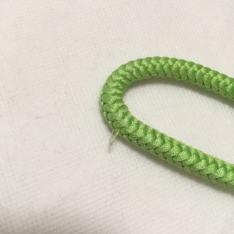 Vintage Obijime Silk Japanese Cord Kumihimo Light Green Snd | Etsy
