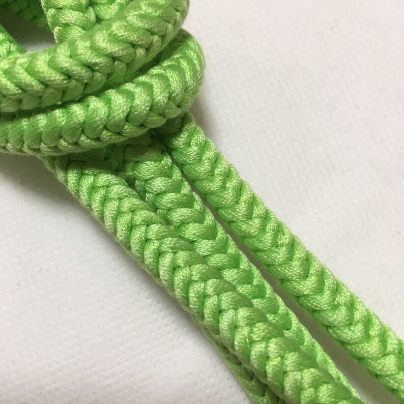 Vintage Obijime Silk Japanese Cord Kumihimo Light Green Snd - Etsy