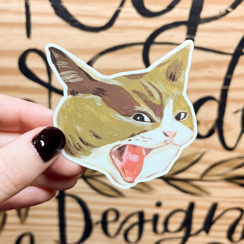 Angry Kitty - Etsy