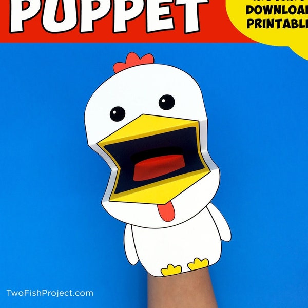 Chicken Puppet - Etsy
