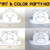 Seal Arctic Animal Coloring Baby Shower Supplies/decor/decorations ...