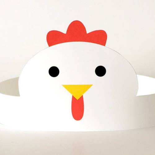 Chicken Hat Farm Animal Birthday Party - Etsy