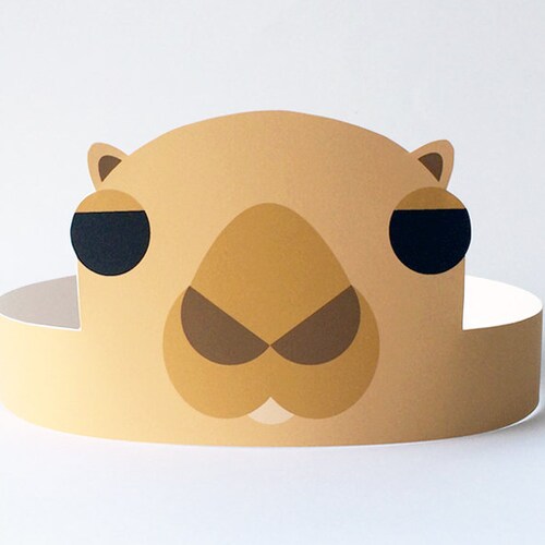 Camel Paper Crown Kids Costume Christmas/nativity Printable - Etsy ...