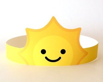 Sun Moon or Star Headbands Birthday Party Favors Supplies - Etsy