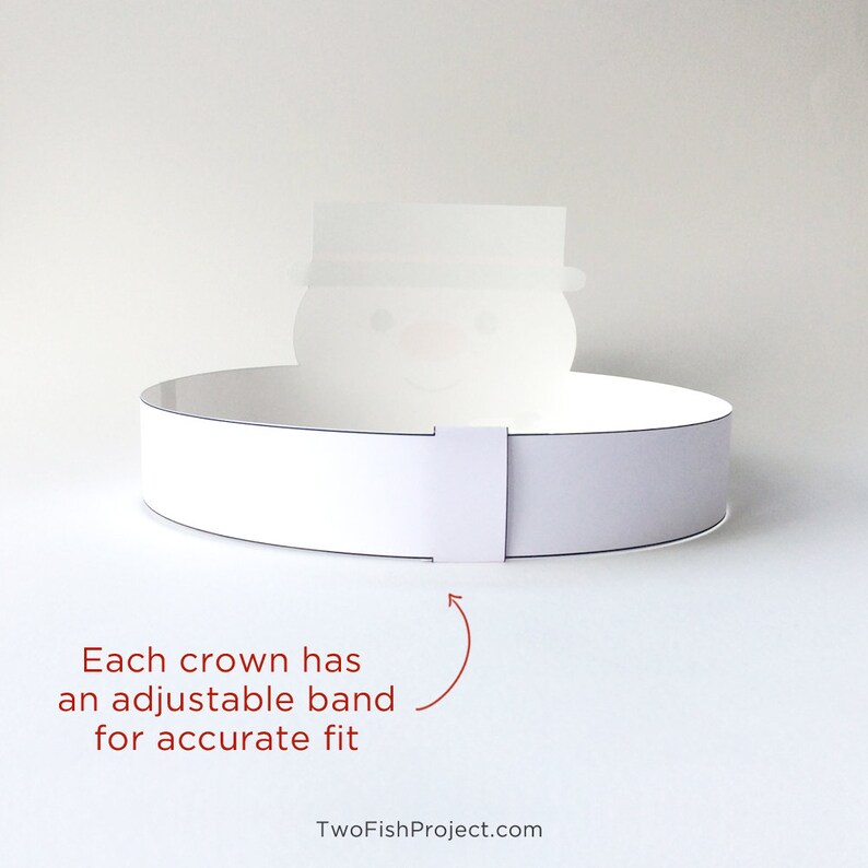Snowman Paper Party Hat/crown, Printable Holiday/christmas Party ...