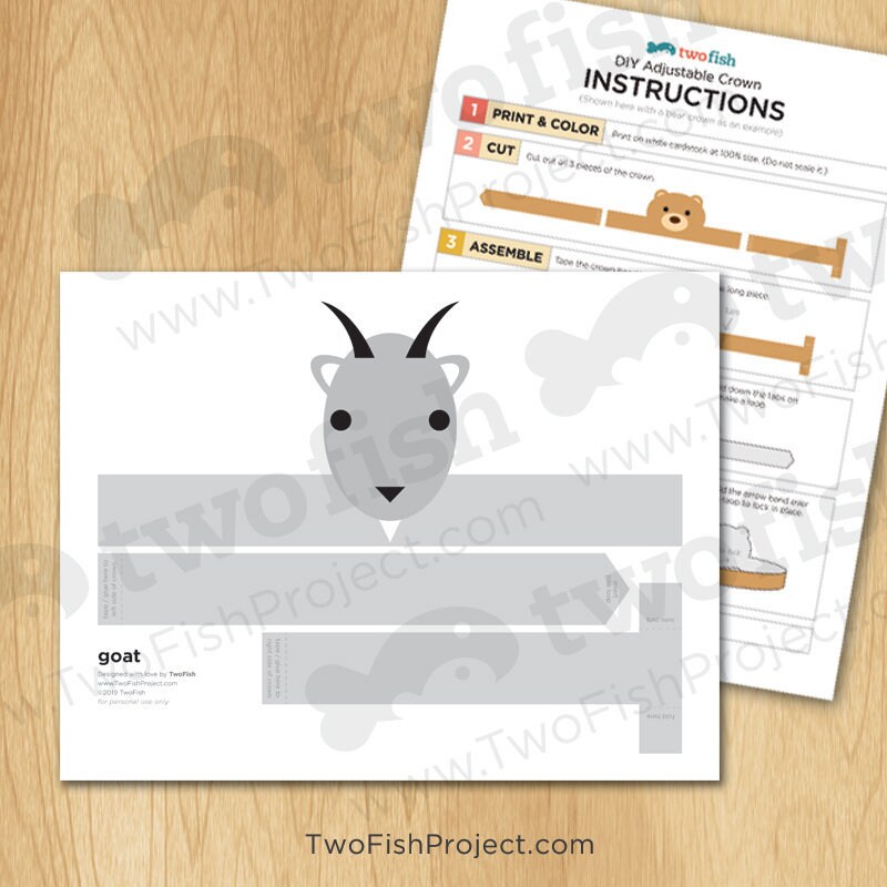 Goat Costume Kids/toddler Farm Animal/ Birthday Party Hat - Etsy