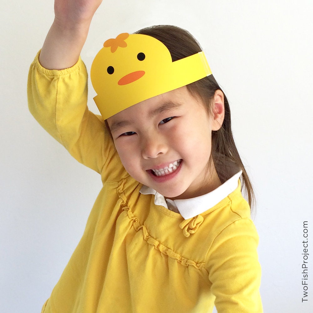 Duck Mask/Costume/Hat Duck Birthday Hat Duck Party Supply | Etsy