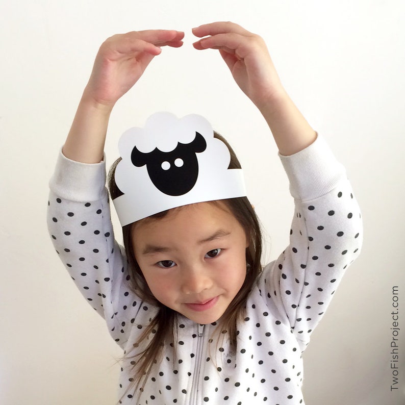 Sheep Costume Kids/toddler Christmas/nativity, Birthday Party Hat ...