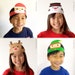 Christmas Party Hats for Kids/adults, Christmas Paper Crowns/headbands ...