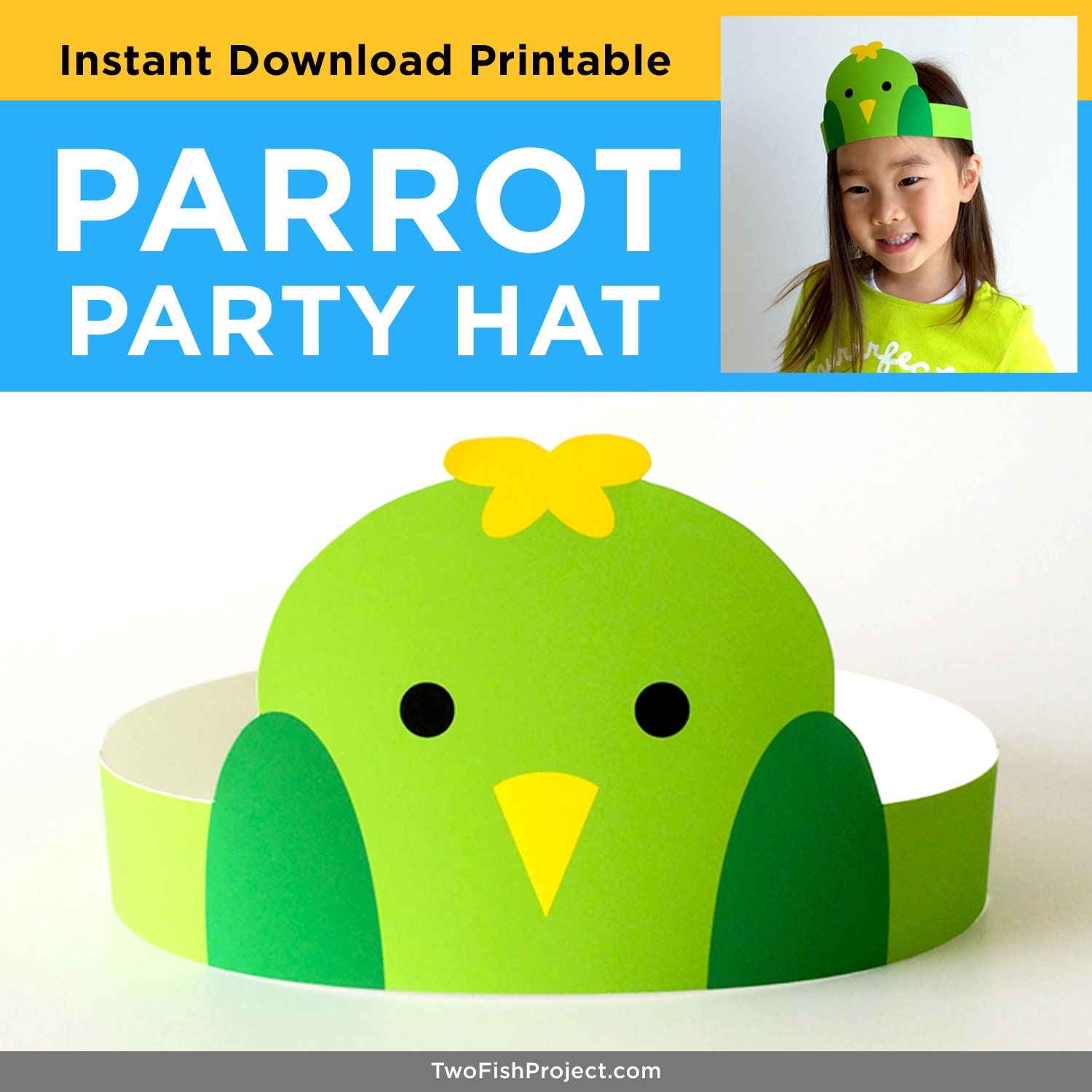 Jungle Safari Birthday Party Paper Crown/hat, Printable Mask, Baby ...