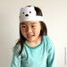 Polar Bear Crown Printable, Costume/mask Kid/toddler, Polar Bear Baby ...