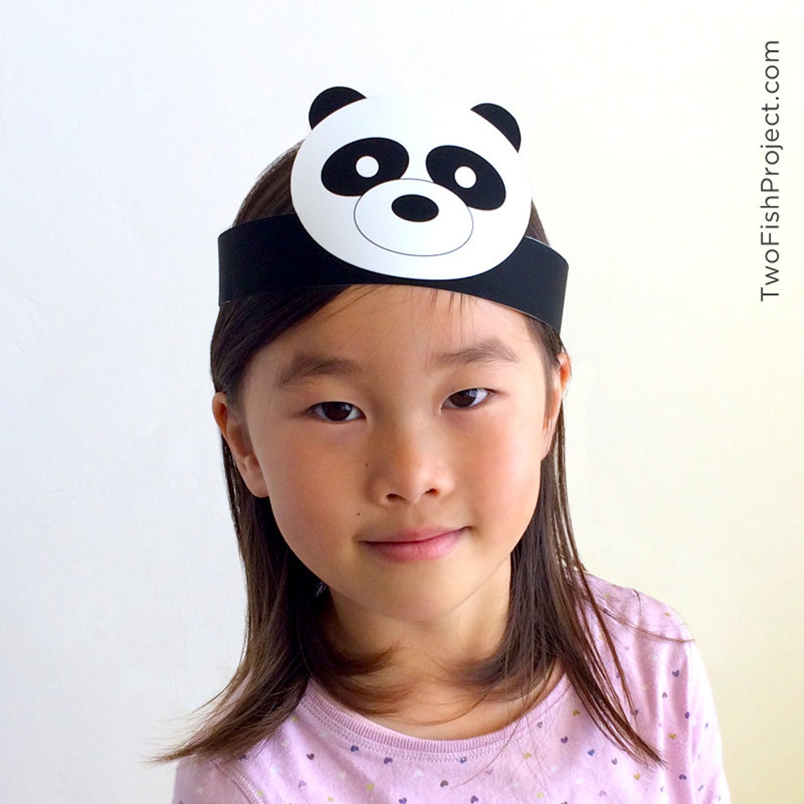 Panda Paper Crown Color Me Craft Birthday Party - Etsy