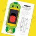 Parrot Printable Paper Puppet, Preschool / Kindergarten Bird Hand ...