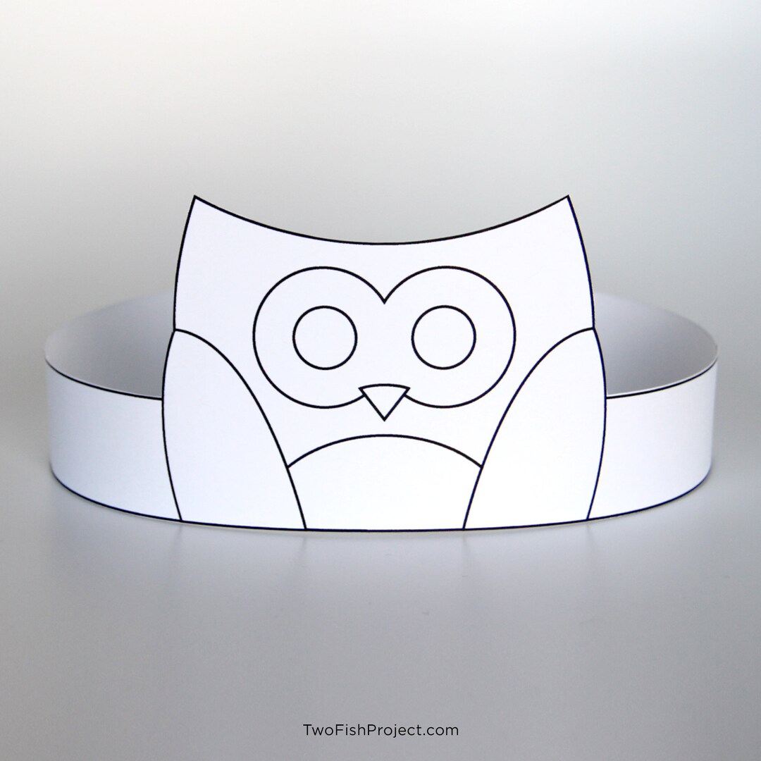 Owl Color Me Party Supplies, Woodland Mask/costume Toddler Kids ...