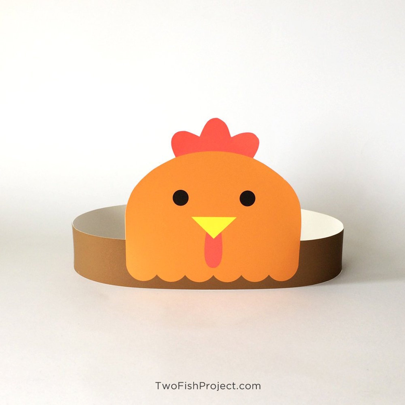 Hen Chicken Girl Farm Party Favor, Barnyard Birthday Girl, Farm Animal ...