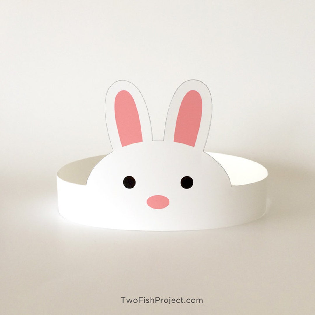 Rabbit Mask for Kids, Rabbit Ears Headband, Imagination Play, Bunny ...