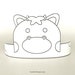 Cow Headband/mask, Kids/toddler/girl Farm Birthday Party Hat/paper ...