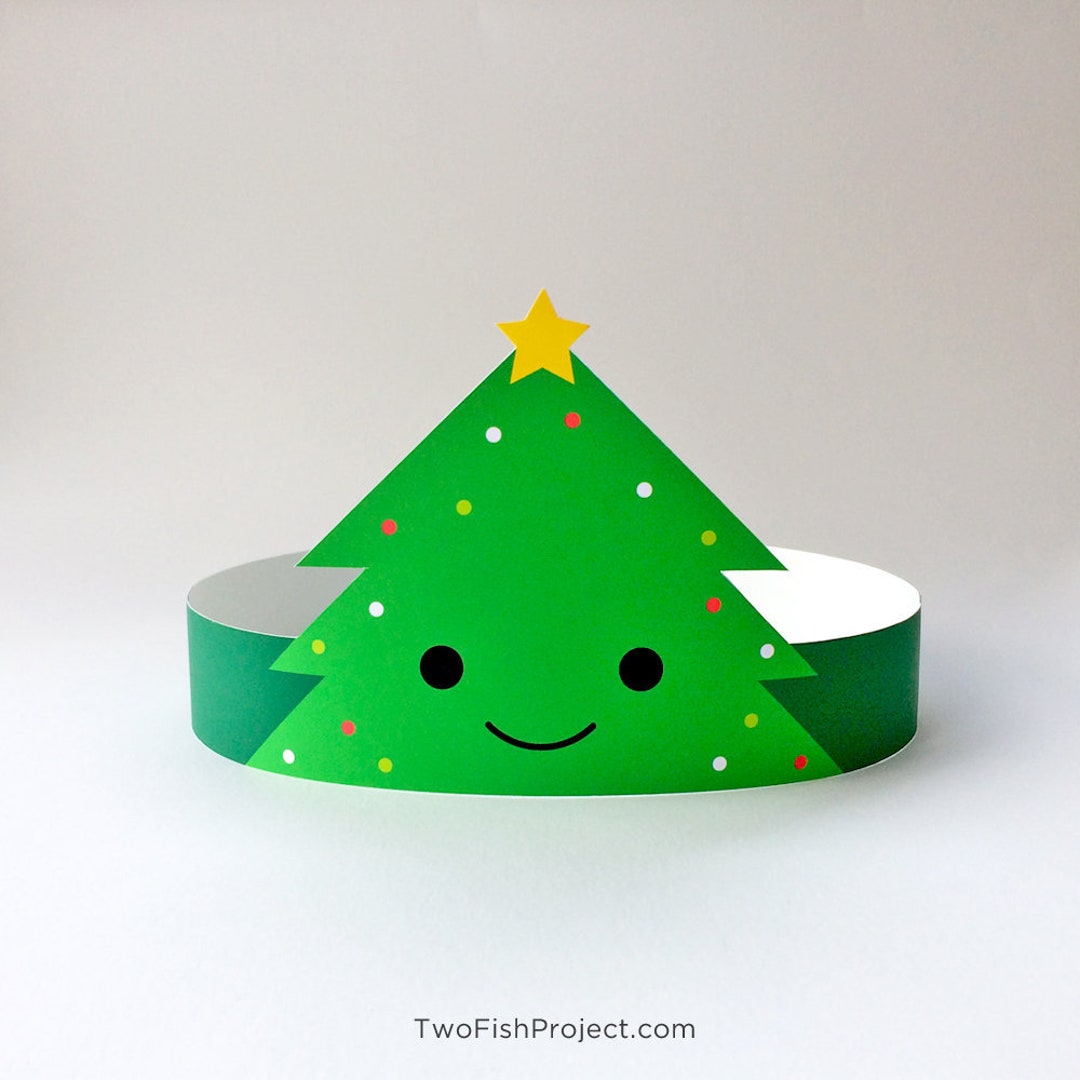 Christmas Party Headband/hat, Christmas Paper Crowns Printable ...