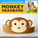 Buy DIY Jungle Animals Birthday Party Paper Crown/hat, Printable Mask ...