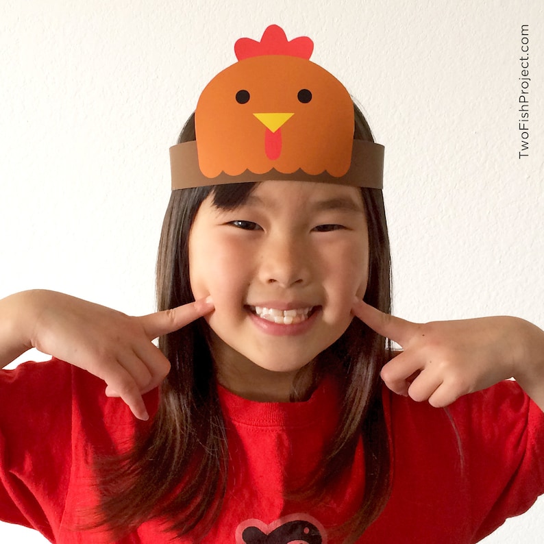 Imprimir y Color Granja Máscaras de Animales Niños / Niños / - Etsy España