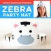 Zoo Birthday Party Decorations, Zoo Baby Shower Paper Crown/hat/mask ...