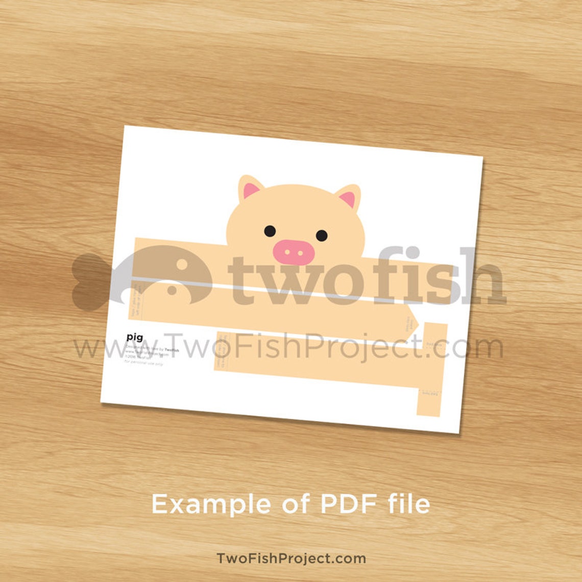 Pig Mask/costume/headband/crown Kids/girl Farm Birthday Party - Etsy