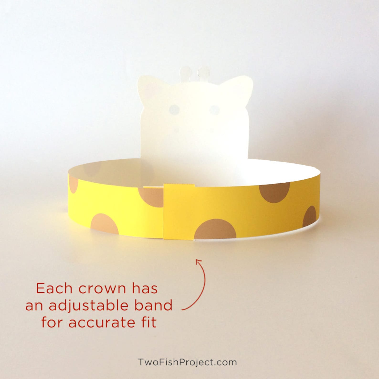 Giraffe Jungle Safari Party Hat/favor, Paper Craft for Kids, Toddler ...