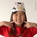 Printable Cow Headband/mask, Kids/toddler/girl Farm Birthday Party Hat ...