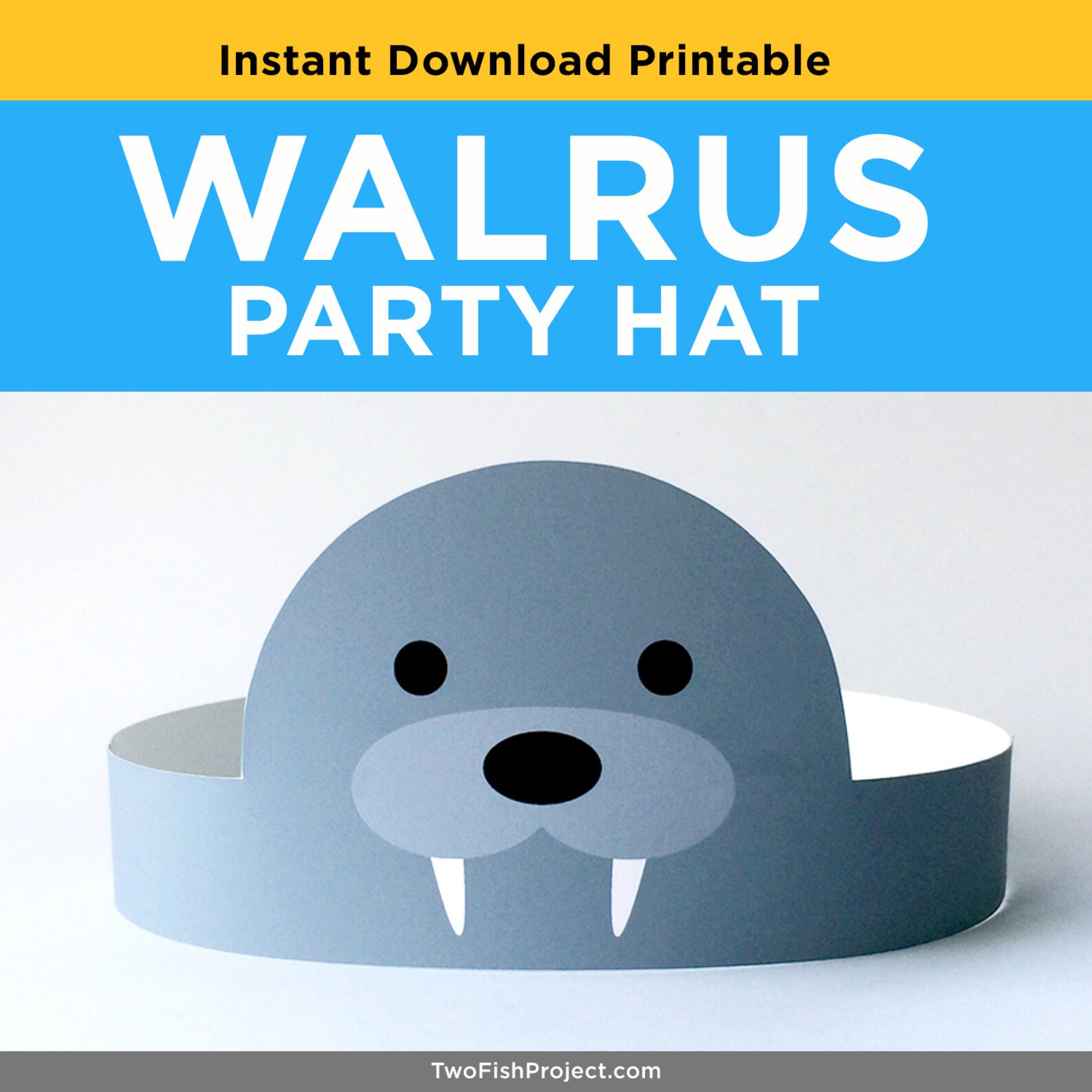 Walrus Costume/mask Arctic Party Supplies/decor/decorations: - Etsy