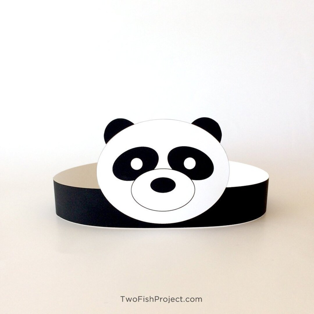 Panda Costume Mask, Birthday Party Favors/supplies, Imaginary Play ...